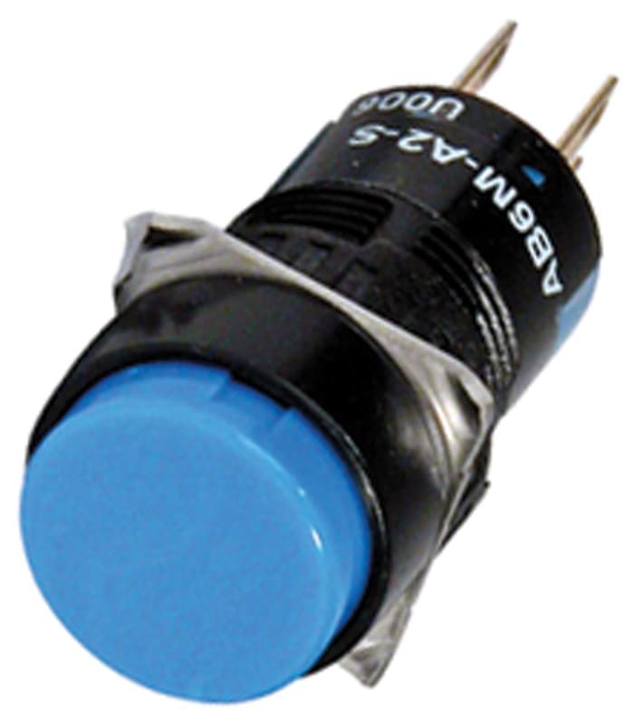 AB6M-M1P-S Idec | Idec Push Button Switch, Momentary, Panel Mount, 16 ...