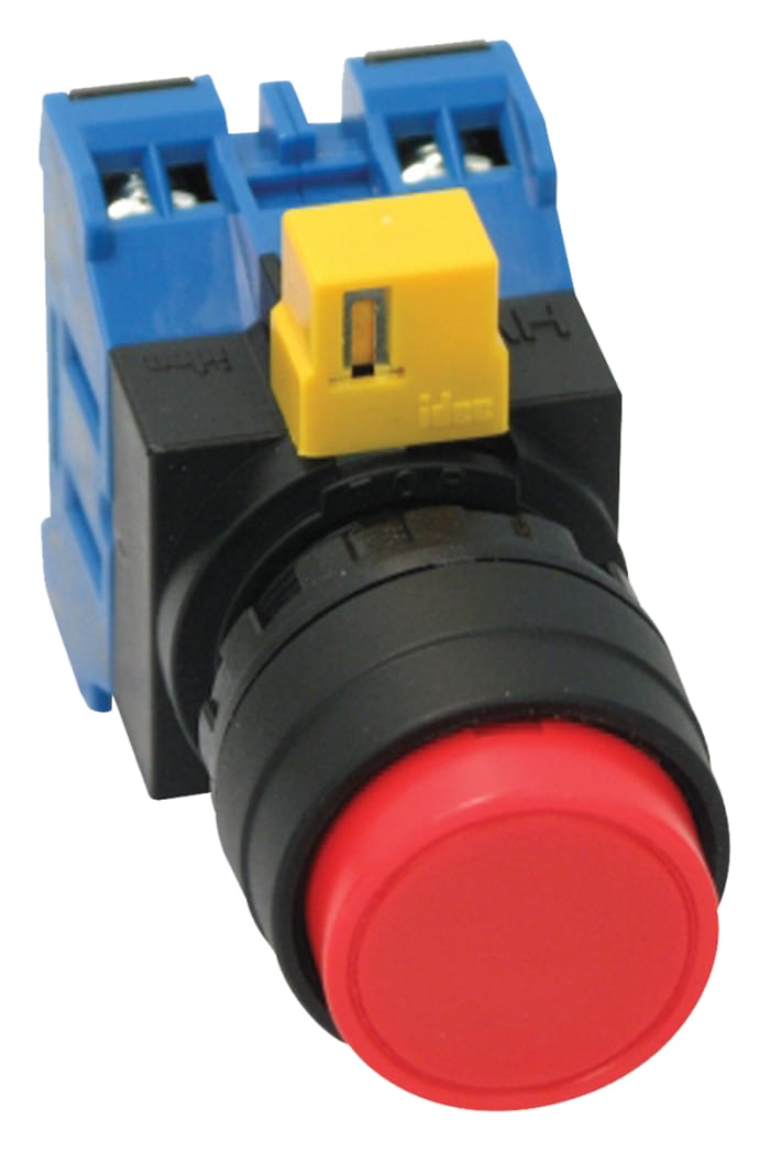 HW1B-M2F20-R Idec | Idec, IDEC HW Non-illuminated Red Round Push Button ... HW1B-M2F20-R Idec | Idec, IDEC HW Non-illuminated Red Round Push Button ...