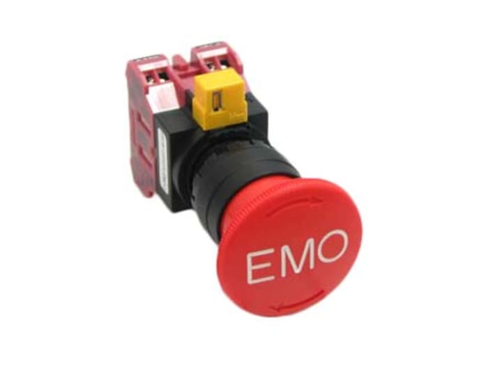HW1B-V4F02-R-EMO-2 Idec | Idec HW Series Twist Release Emergency Stop ...