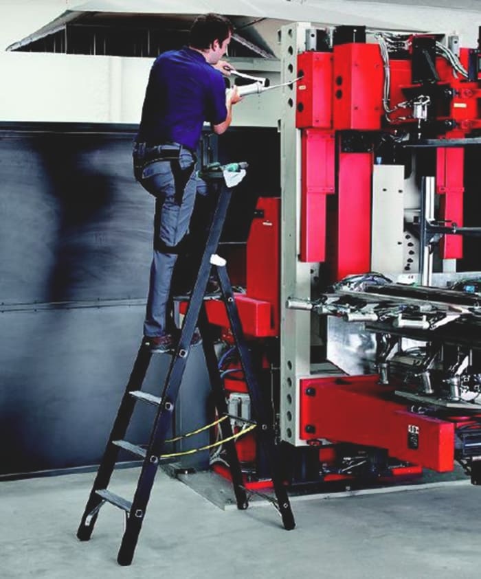 41145 Zarges | Zarges Aluminium 3 steps Step Ladder, 0.8m platform ...