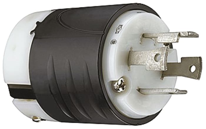 L14-30P PASS & SEYMOUR | PASS & SEYMOUR USA Mains Plug, 30A Black ...