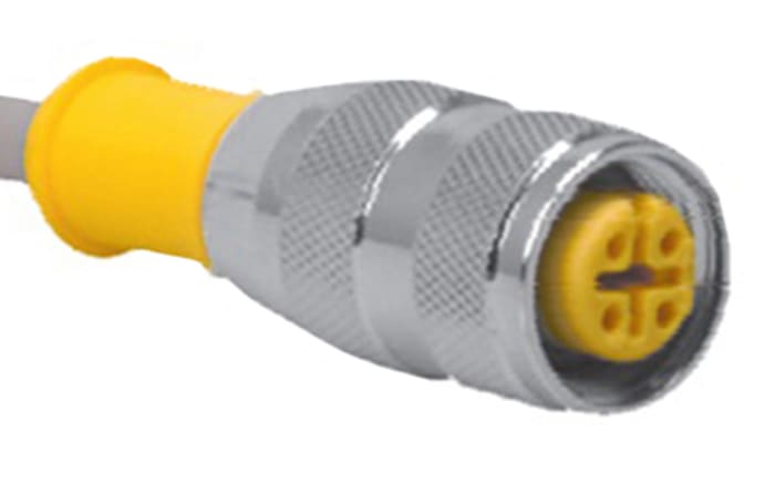 RK 4T-4/S618 Turck | Cable de conexión Turck, con. A M12 Hembra, 3 ...