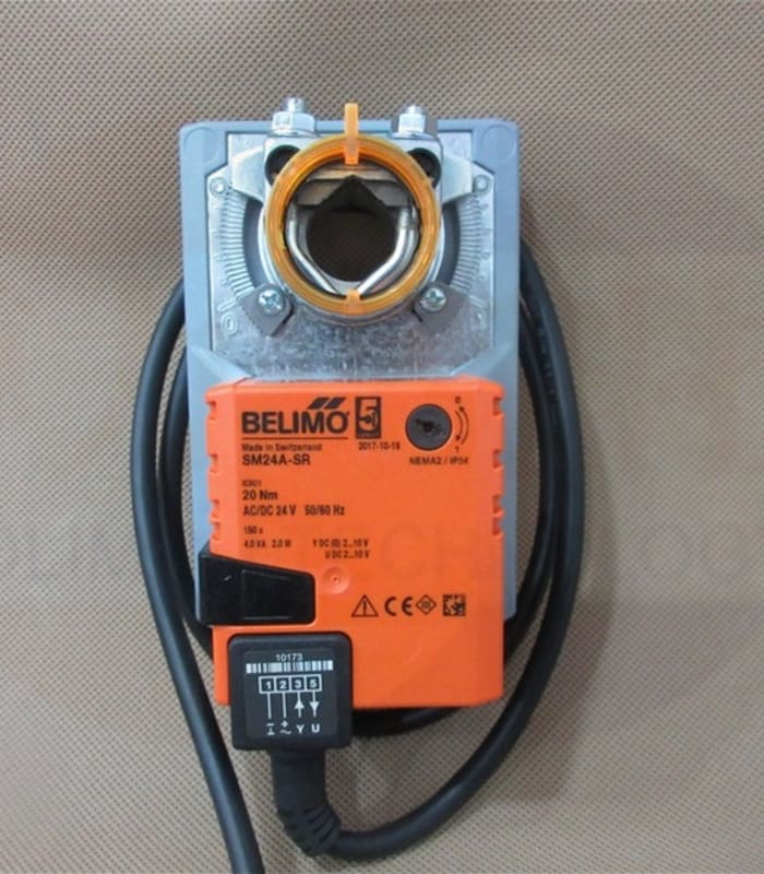 NM24A-SR-TP Belimo | Belimo Modulating Damper Actuator, 10Nm, 24 V ac ...