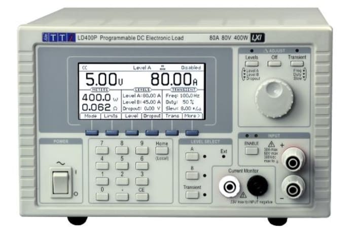 LD400P Aim-TTi | Aim-TTi LD400 Series Series Electronic Load, 0 → 400 W ...