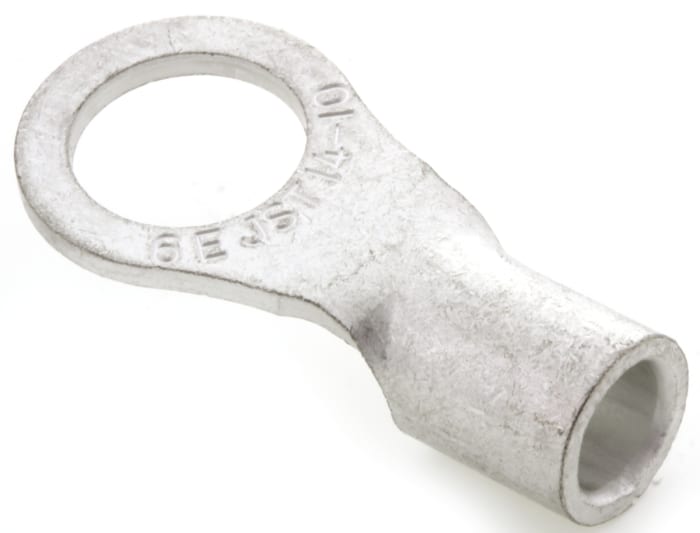 R14-10 JST | JST, R Uninsulated Ring Terminal, 10 mm Stud Size 6 AWG 6 ...