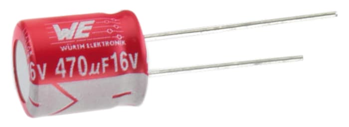 870025374004 Wurth Elektronik | Wurth Elektronik 270μF Through Hole ...