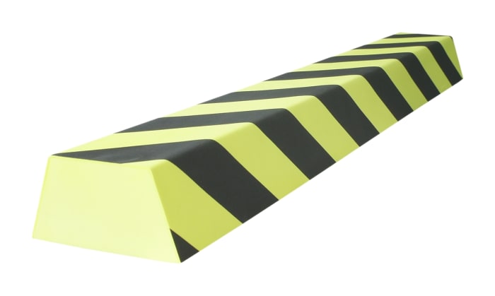 RS PRO | RS PRO Black, Yellow Impact Protector 1000mm x 150mm | 840 ...