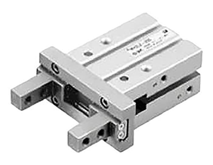 MHZJ2-10DS SMC | SMC 2 Finger Double Action Pneumatic Gripper, MHZJ2 ...
