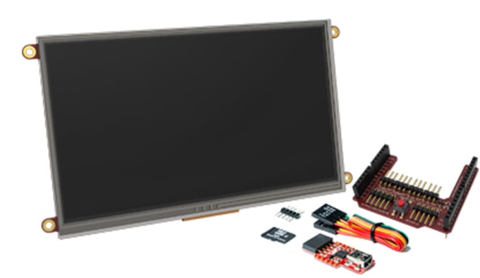 SK-70DT-AR 4D Systems | 4D Systems, gen4 7in Arduino Compatible Display with Resistive Touch ...