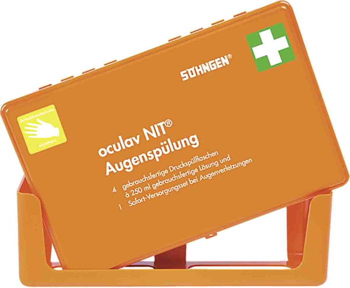 2010004 W Sohngen | W Sohngen Portable Eye Wash Kit, 260 x 160 x 80 mm ...
