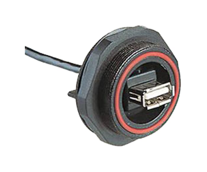 PX0849/A Bulgin | Bulgin Straight, Panel Mount, Socket- Single Port ...