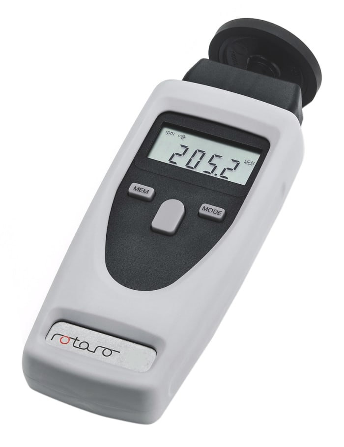RS PRO | RS PRO Tachometer Best Accuracy ±0.02 % - Contact, Non Contact ...