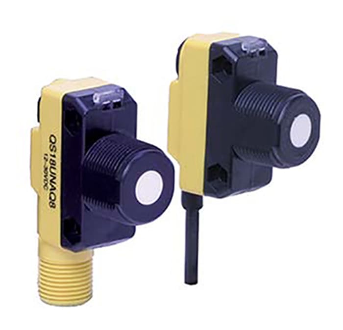QS18UPAE Banner | Sensor de proximidad Banner, M18, alcance 500 mm, 12 ...