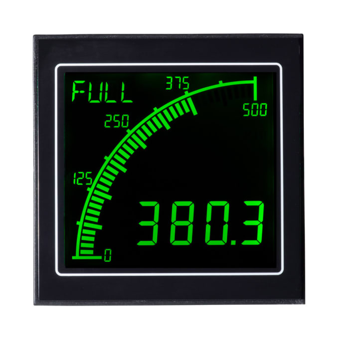 APM-PROC-ANO Trumeter | Trumeter APM LCD Digital Panel Multi-Function Meter for Current, Voltage ...