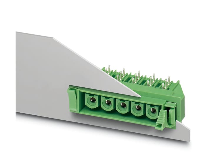 1702536 Phoenix Contact | Phoenix Contact, 10.16mm Pitch, COMBICON Power, 6 Way, Right Angle ...