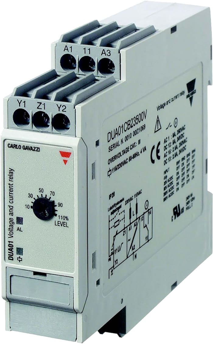 DUA01CB23500V Carlo Gavazzi | Carlo Gavazzi Current, Voltage Monitoring ...