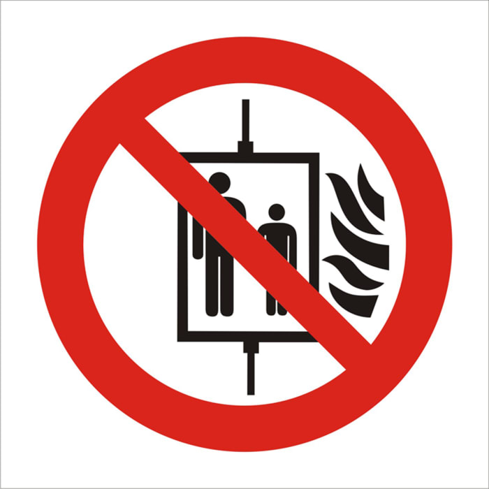 RS PRO | Vinyl Fire Safety Sign, With Pictogram Only Text Self-Adhesive ...