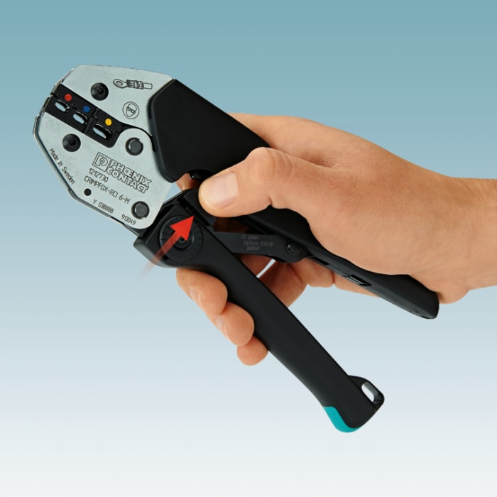 1212730 Phoenix Contact | Phoenix Contact CRIMPFOX-RCI 6-M Hand Crimp Tool for Insulated ...