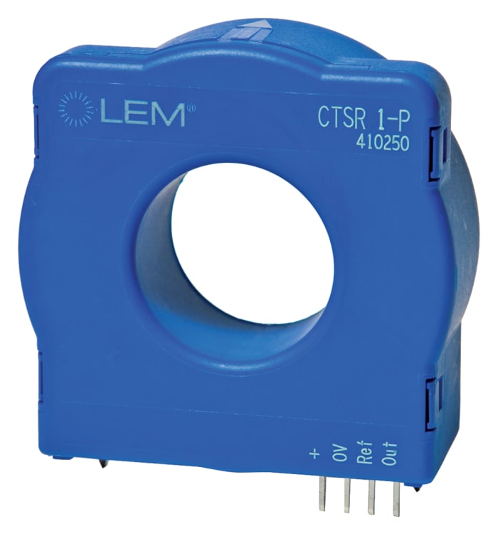 CTSR_1-P LEM | LEM CTSR Series Current Transformer, 1.7A Input, 1.7:1 ...