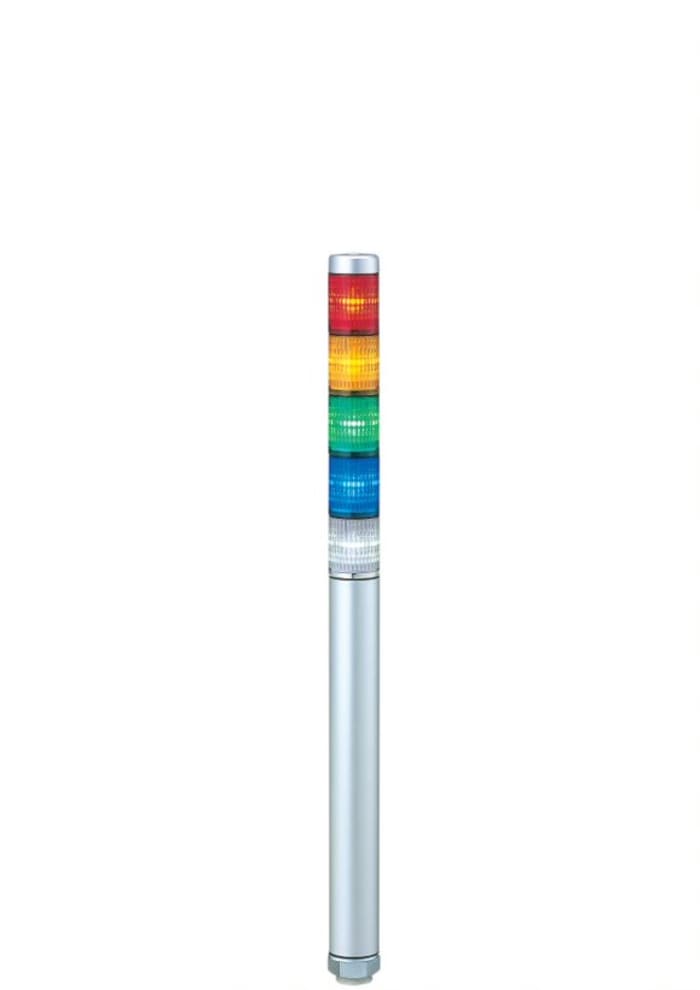 MP-502-RYGBC Patlite | Columna de señalización Patlite MP, LED, con 5 ...