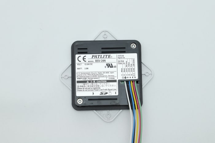 BSV-24P-W Patlite | Patlite BSV Series Panel Mount , Wall Mount Voice ...