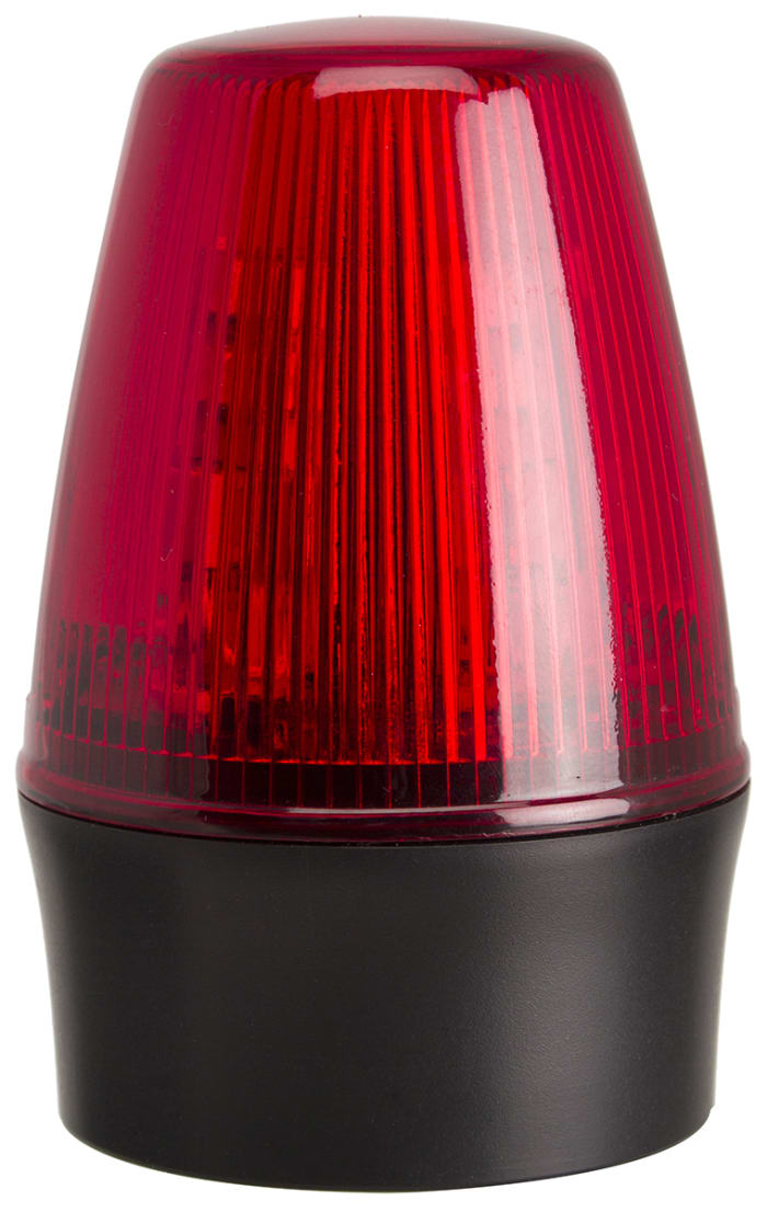 LEDS100-01-02 Moflash | Moflash LEDS100 Series Red Flashing Beacon, 10 ...