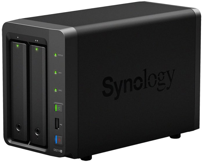 DS214+ Synology | Synology DiskStation DS214 2 Bay NAS | 866-0720 | RS ...