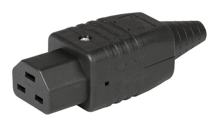 1658 Schurter | Schurter C21 Cable Mount IEC Connector Socket, 16A, 250 ...