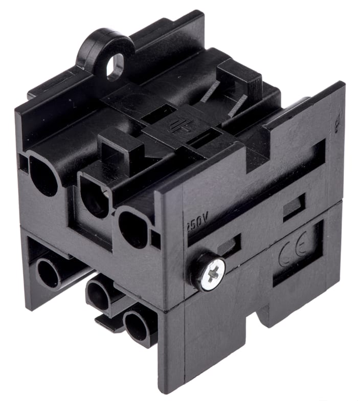 RS PRO | RS PRO Distribution Block, 250 V, Black | 868-0780 | RS