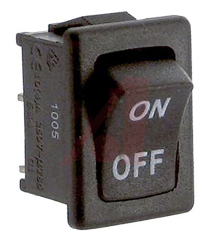 SRB22A2DBBNN ZF | ZF SPST, On-Off Rocker Switch Panel Mount | 868-1575 ...