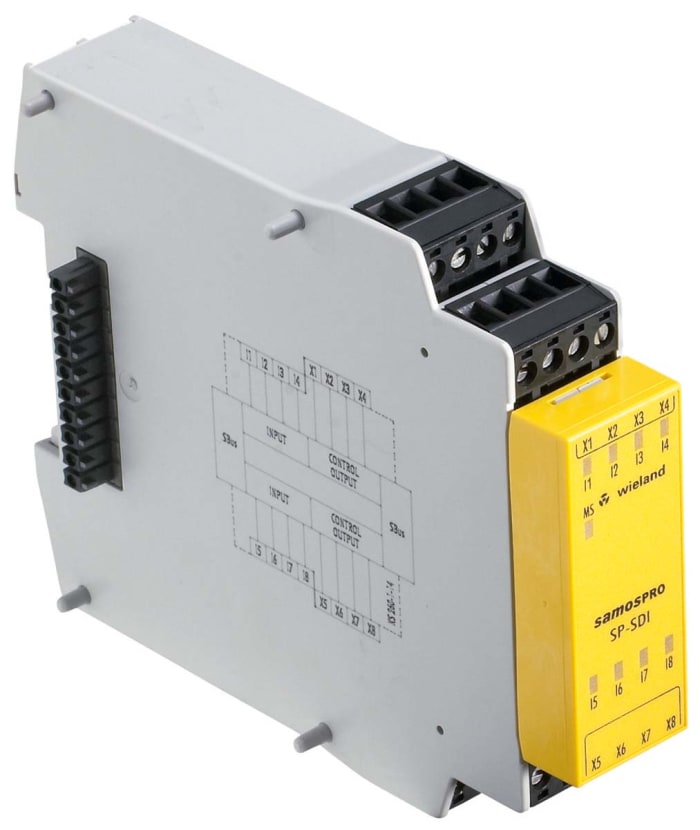 R1.190.0050.0 Wieland | Wieland SP-SDI Series Input Module, 8 Inputs, 2 ...