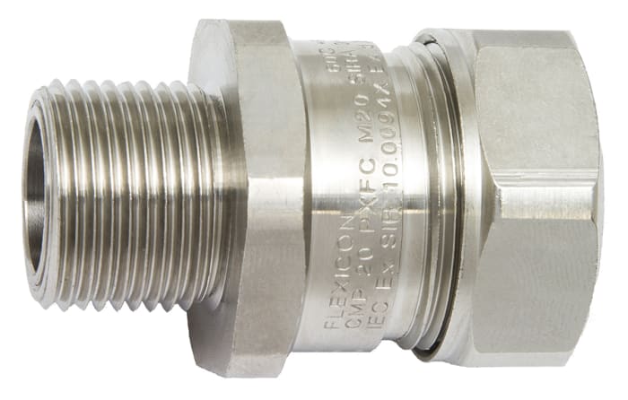 LTP16-M20-EXD Flexicon | Flexicon Fixed External Thread Fitting ...