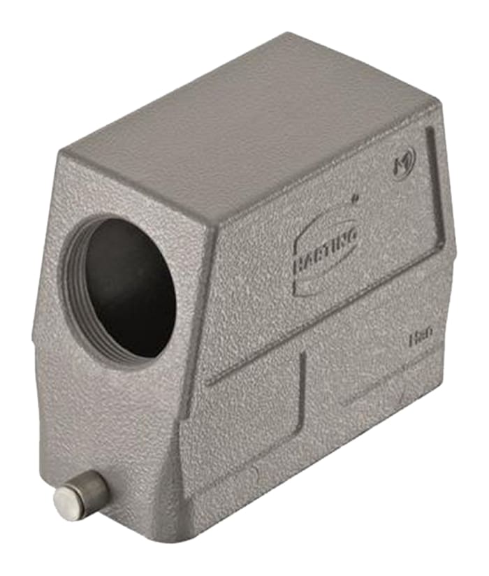 19302240547 HARTING | HARTING Han B HMC Heavy Duty Power Connector Hood, M32 Thread, Side Entry ...