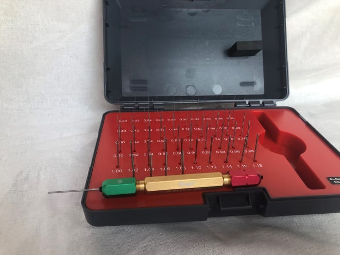 RS PRO | RS PRO Hole Pin Gauge Set, 55 piece | 877-1801 | RS