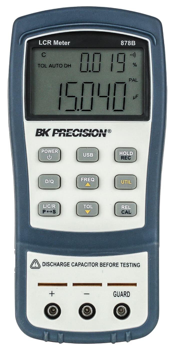 BK878B BK Precision | BK Precision BK878B Handheld LCR Meter 20mF, 10 ... BK878B BK Precision | BK Precision BK878B Handheld LCR Meter 20mF, 10 ...