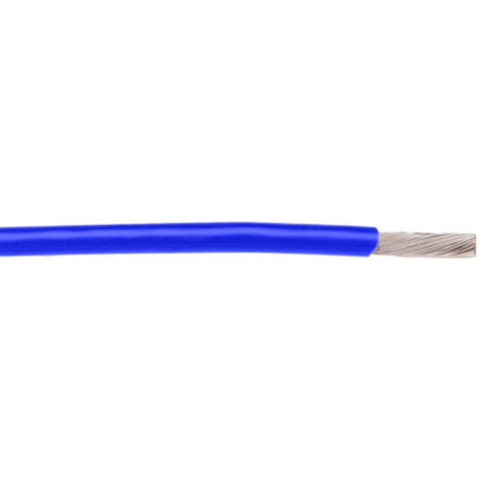 5875 BL005 Alpha Wire | Alpha Wire Hook-up Wire TEFLON Series Blue 0.33 ...