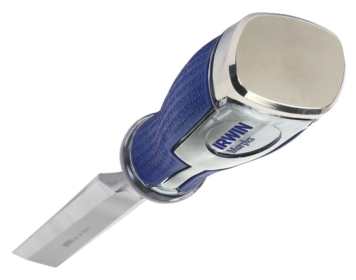 10503421 Irwin | Irwin 5 Piece Steel Wood Chisel Set, 1.0 in, 1/2 in, 1 ...