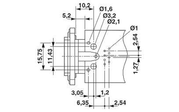 1658655 Phoenix Contact | Phoenix Contact Panel Mounting Frame for use ...