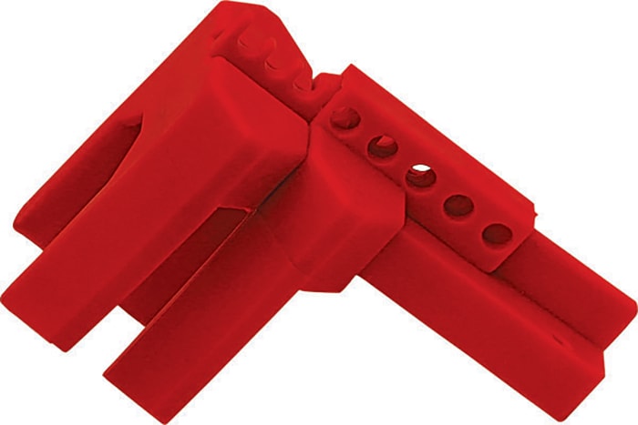 RS PRO | RS PRO Red 4-Lock Polypropylene Ball Valve Lockout, 7mm ...