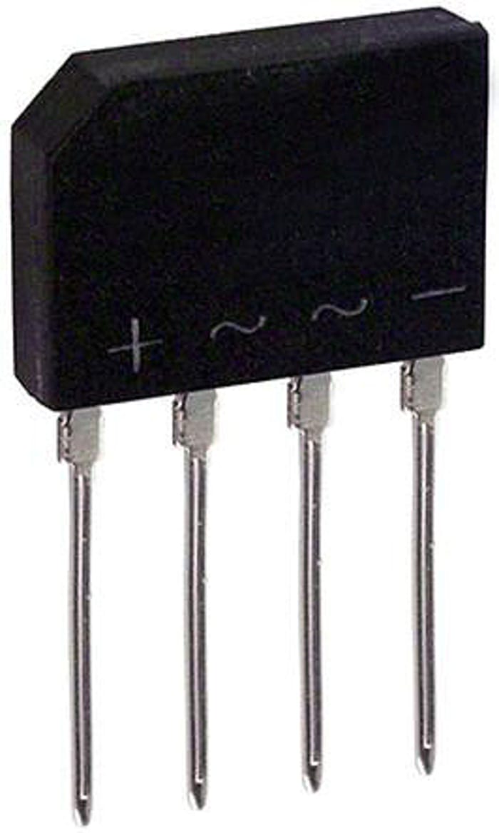 KBP208G DiodesZetex | Diodes Inc Bridge Rectifier, 2A, 800V, 4-Pin ...