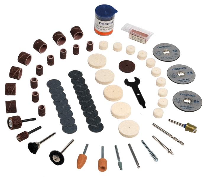 2.615.S72.3JA Dremel | Dremel Accessory Kit, for use with Dremel Tools ...