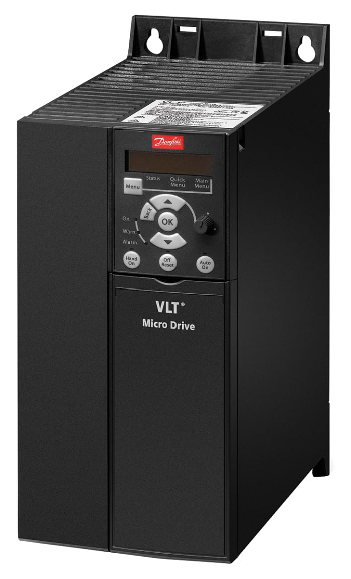 132F0058 Danfoss | Danfoss Inverter Drive, 11 kW, 3 Phase, 400 V ac, 23 ...