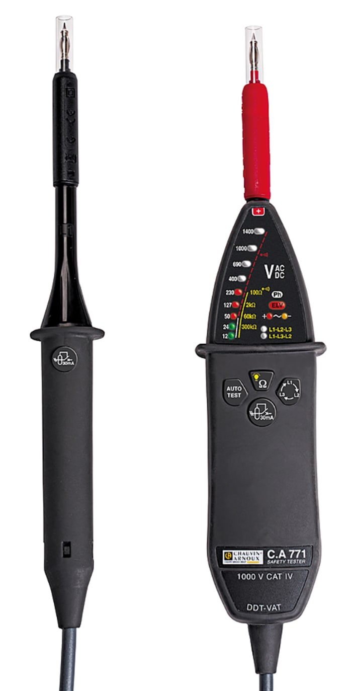 P01191771A Chauvin Arnoux | Chauvin Arnoux CA 771 IP2X, LED Voltage ...