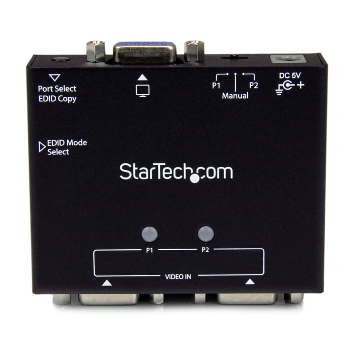 ST122VGA StarTech.com | StarTech.com 2 Port 2 Input 1 Output VGA Switch ...