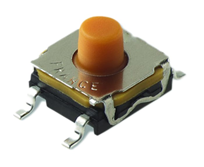 KSC421G 70SH LFS C & K | C & K IP67 Button Tactile Switch, SPST 50 mA 5 ...
