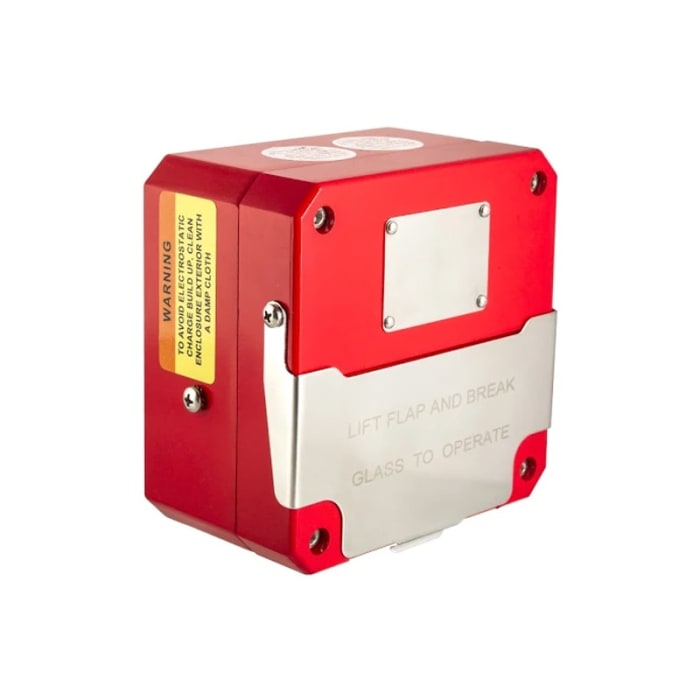 CP135SNNYNFATRD Moflash | Moflash CP135 Series Red Break Glass Call ...
