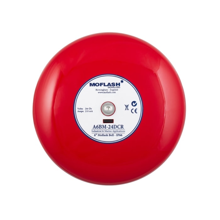 A6BM-24DCR Moflash | Moflash A6BM Series Surface Mount Siren, 24 V dc ...
