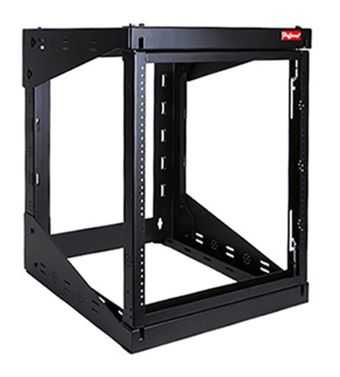 E19SWM12U24 nVent Hoffman | nVent Hoffman VersaRack Series Black 12U ...