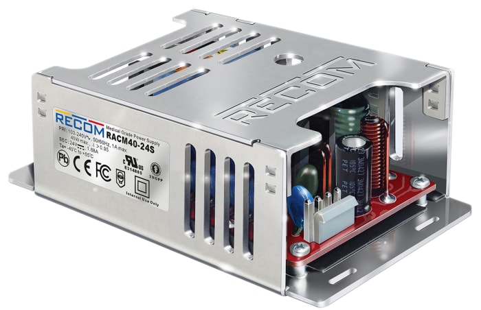 RACM40-48S Recom | Recom Switching Power Supply, RACM40-48S, 48V dc ... RACM40-48S Recom | Recom Switching Power Supply, RACM40-48S, 48V dc ...