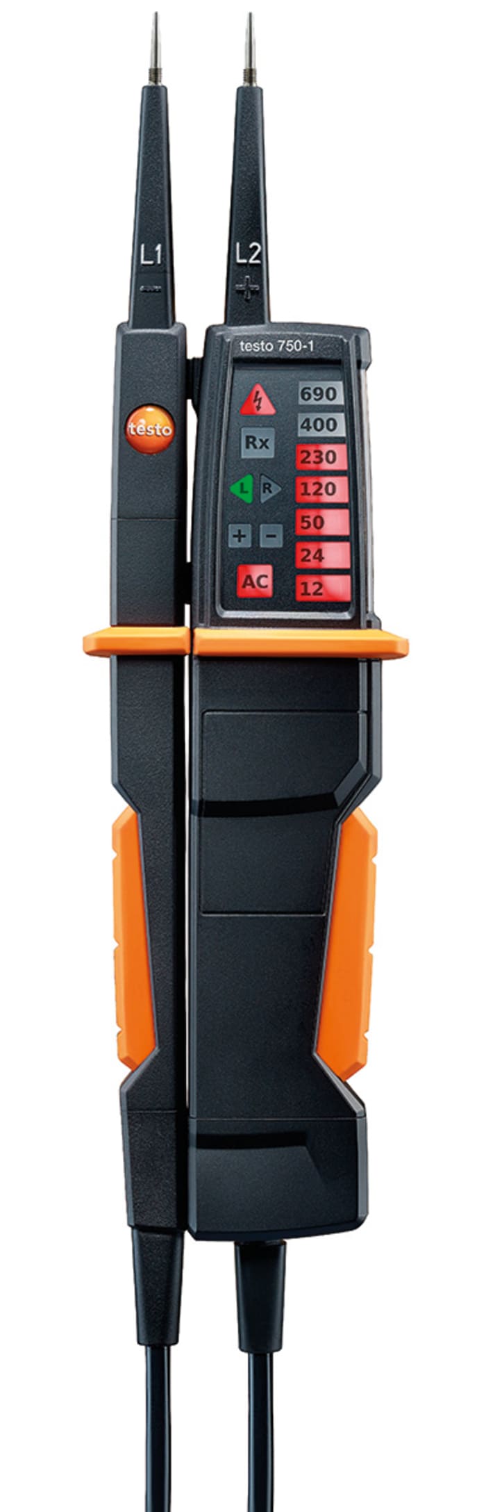 0590 7501 Testo | Testo 750-1, LED Voltage tester, 690V ac/dc ...
